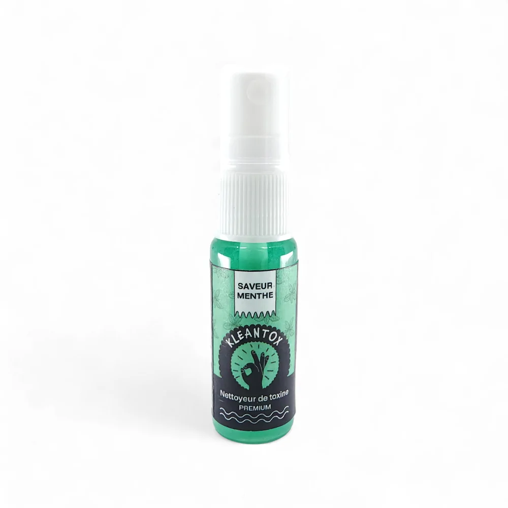 Spray KLEANER anti-toxines KLEANTOX Menthe | Nettoyant buccal efficace
