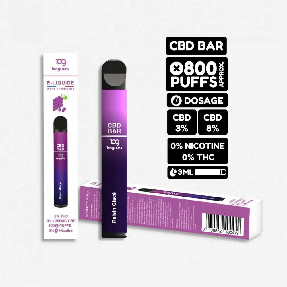 Puff CBD : Cigarettes électroniques jetables | Meilleur prix garanti