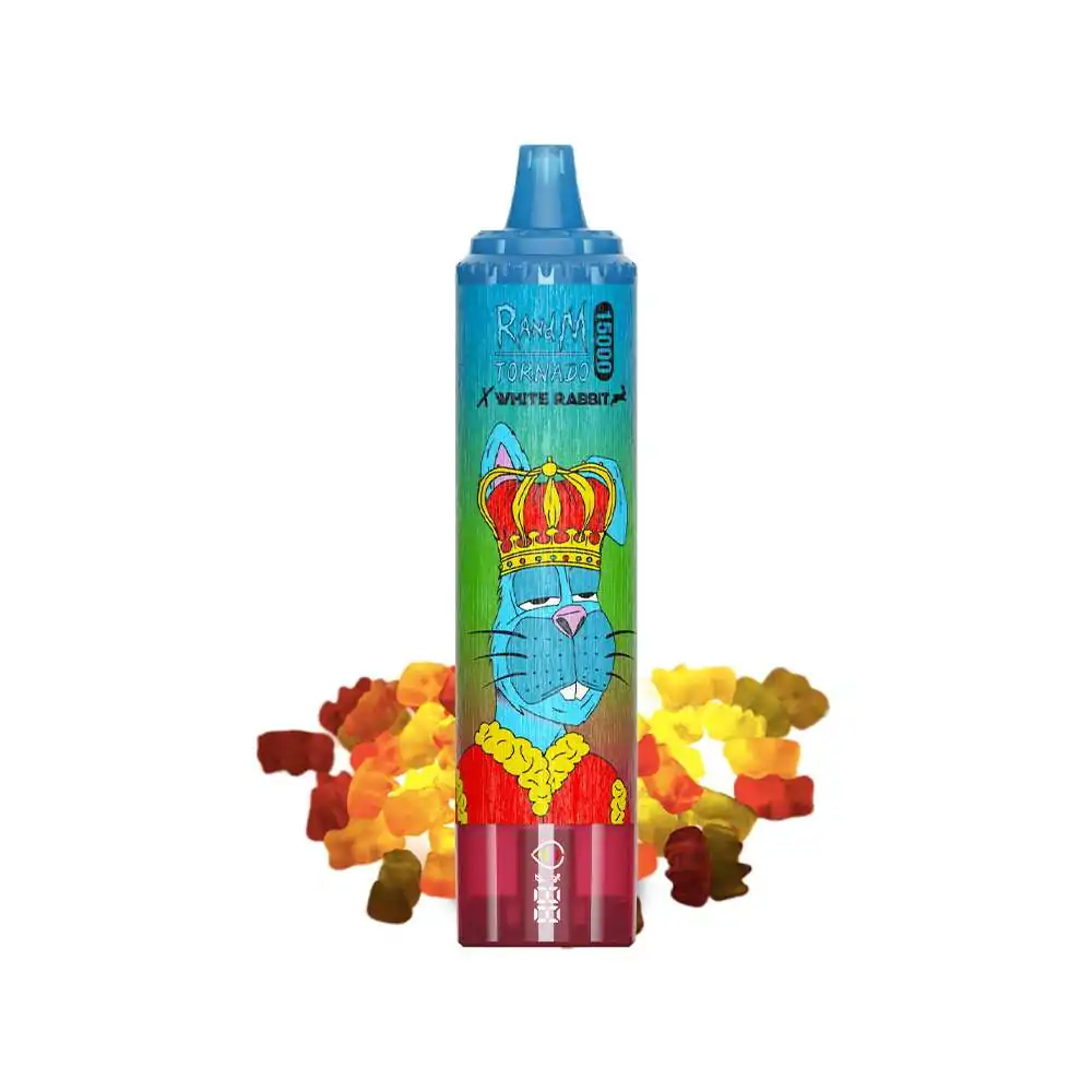 Puff 15000 RandM Tornado Gummy Bear | Cigarette électronique XXL