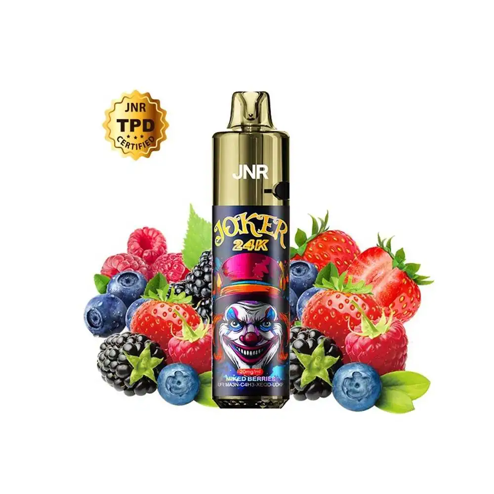 Puff Joker 24K Mixed Berries JNR | Cigarette électronique rechargeable ...