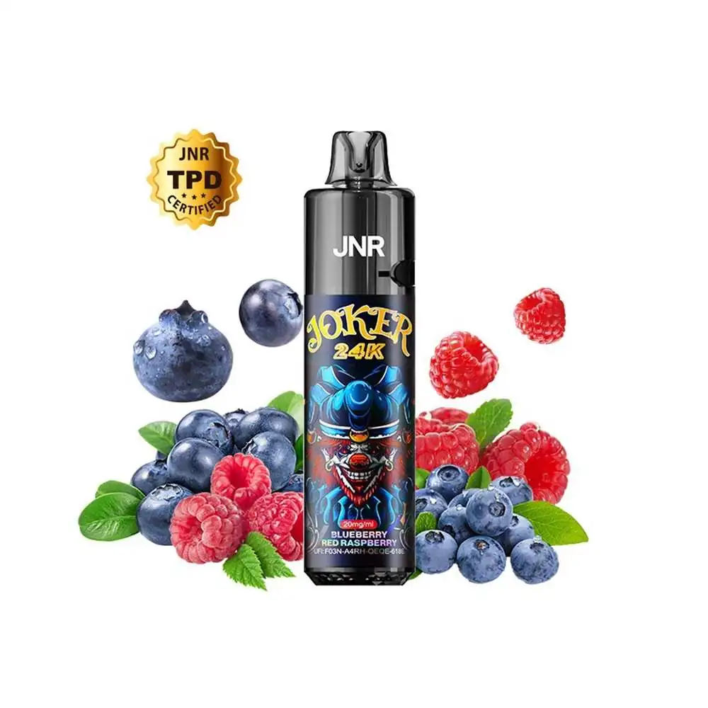 Puff Joker 24K Blueberry Raspberry | Kit Rechargeable 24000 Bouffées | JNR