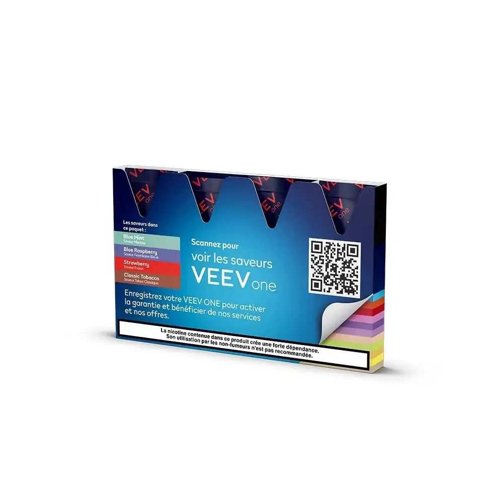 Kit Veev One V2 Saveurs Classiques - Cigarette Électronique Pod 20mg/ml ...