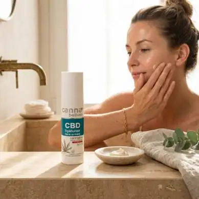 Crème Visage CBD & Acide Hyaluronique | Cannabellum