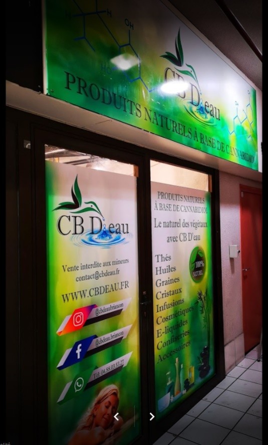 Magasins de CBD - CBD'eau